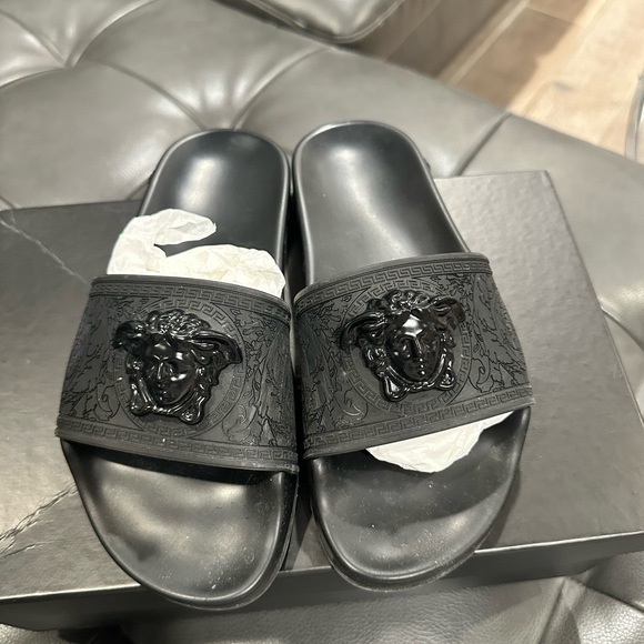 Versace | Shoes | Versace Slides | Poshmark